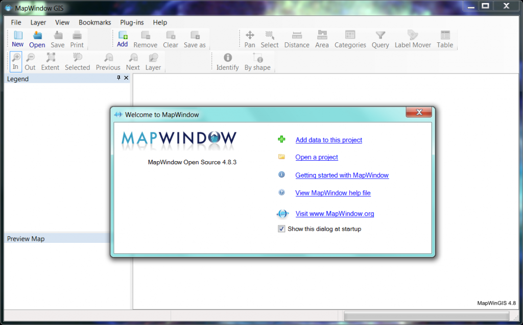 MapWindow GIS – Geosupportsystem