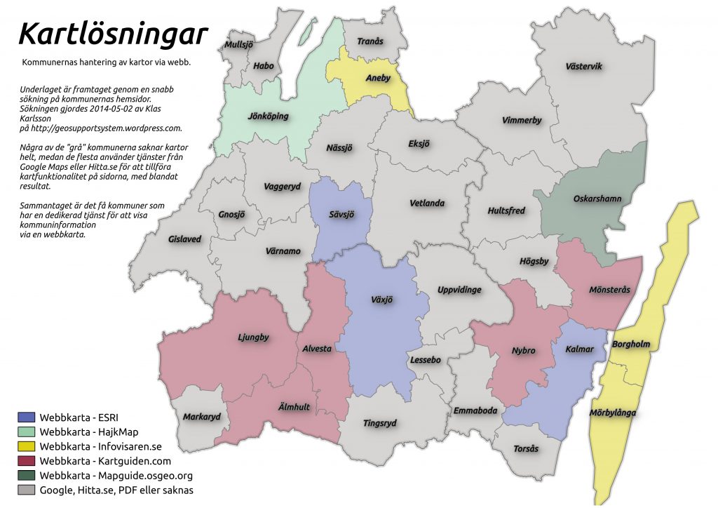 Smålandskommunernas Webbkartor – Geosupportsystem